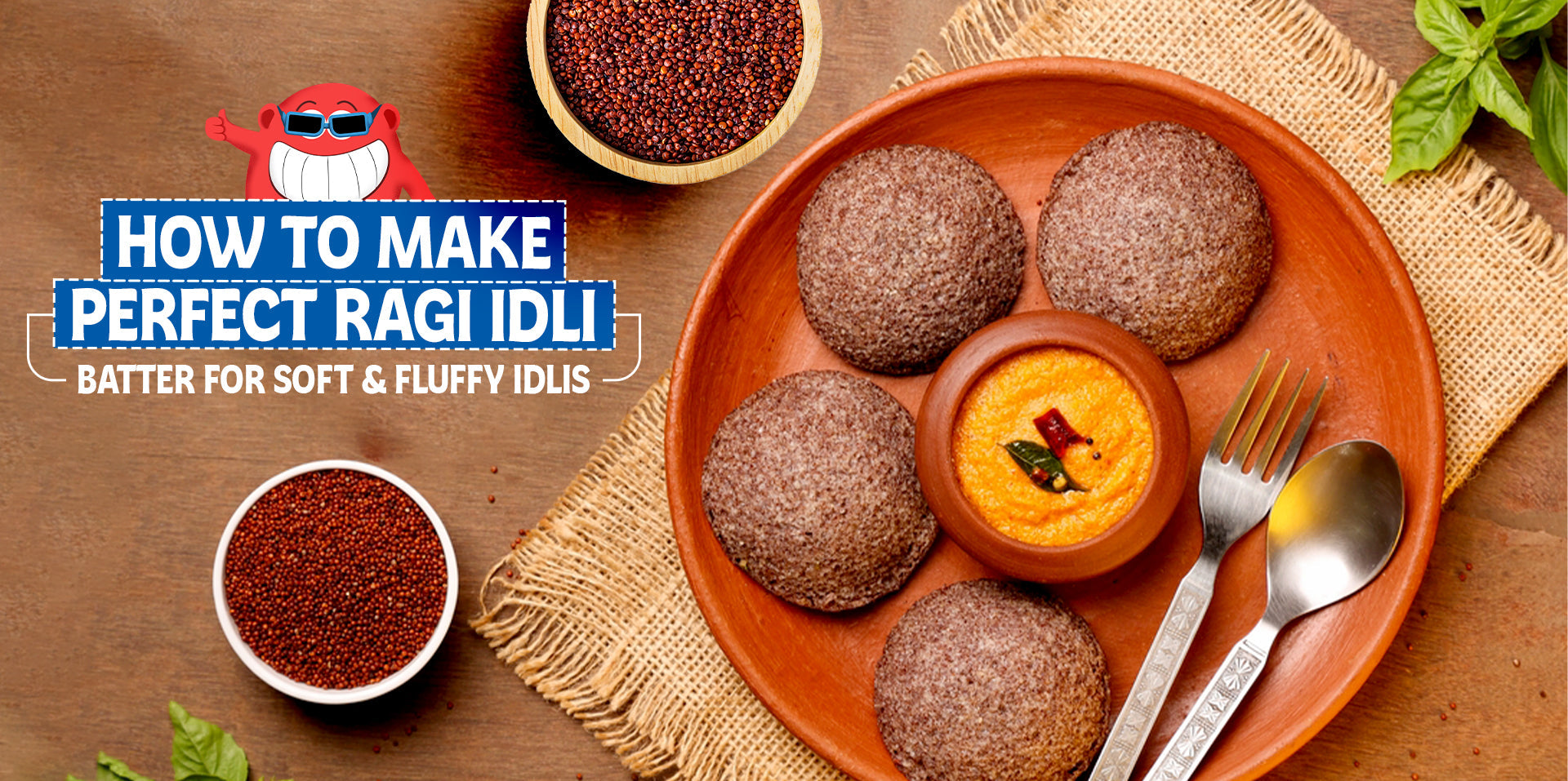 Ragi Idli Batter: Easy Recipe for Soft & Fluffy Idlis