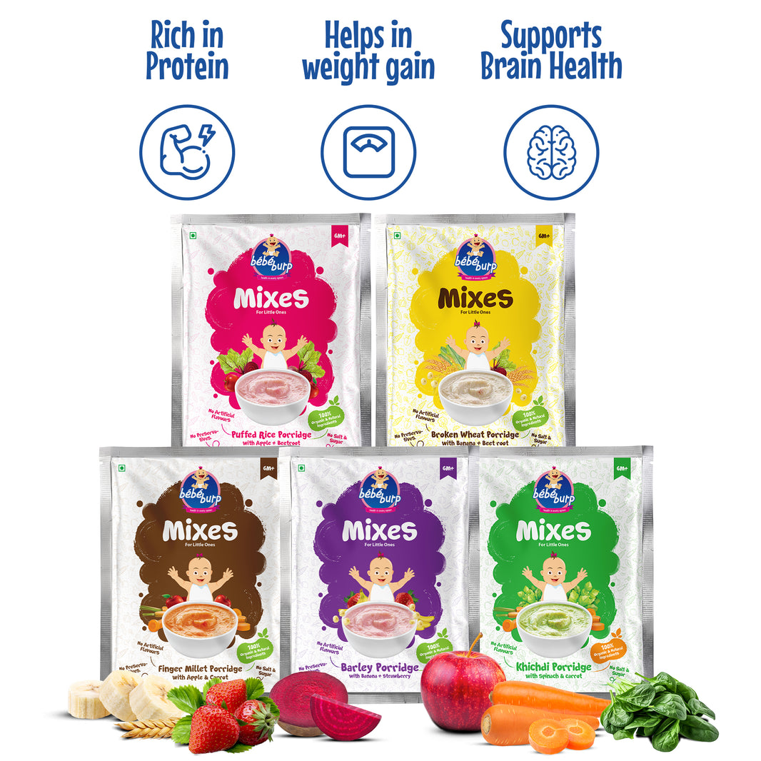 Organic Healthy Baby Food | Bebe Burp