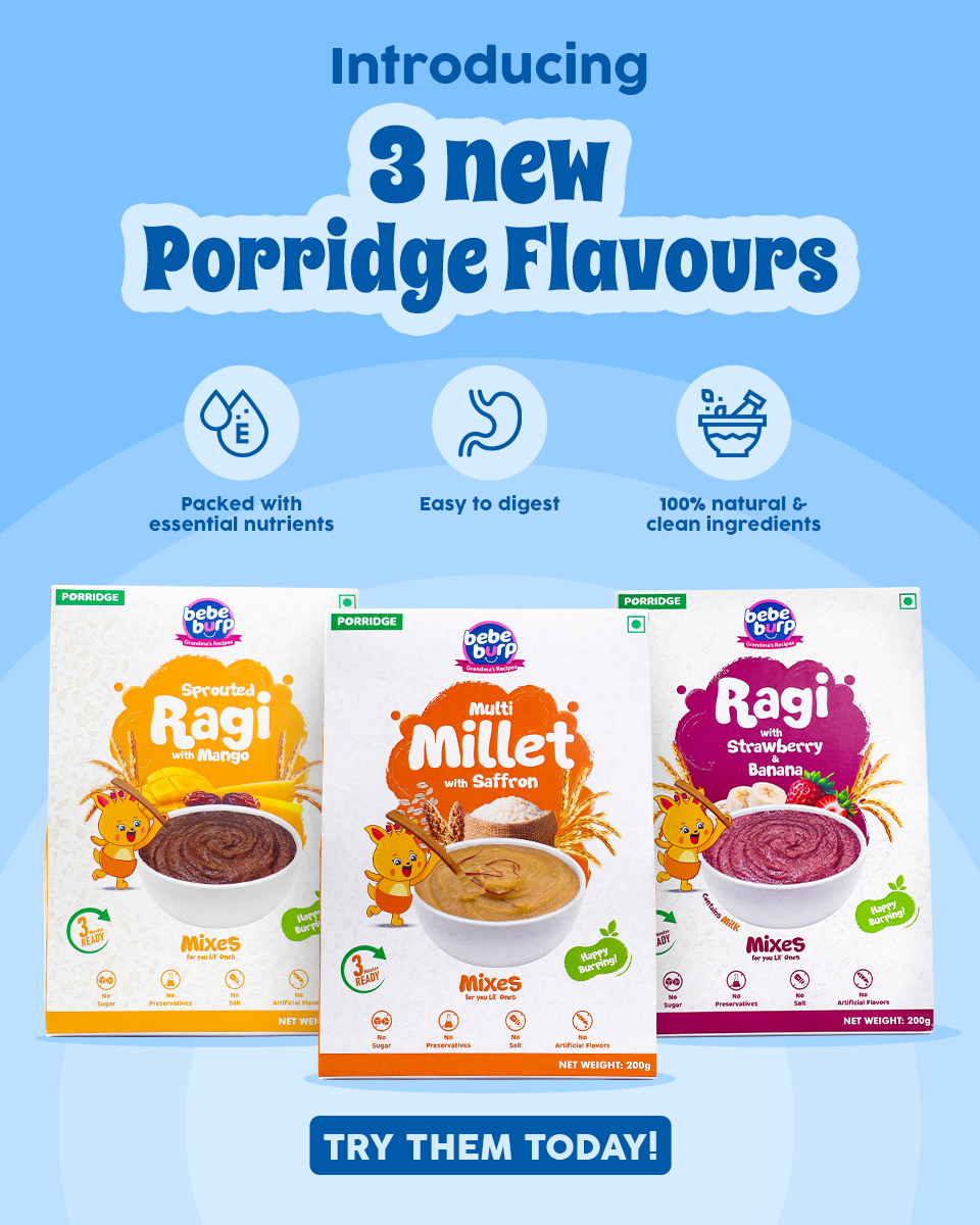 Premium Organic Baby Food | Natural & Healthy Growth | Bebe Burp